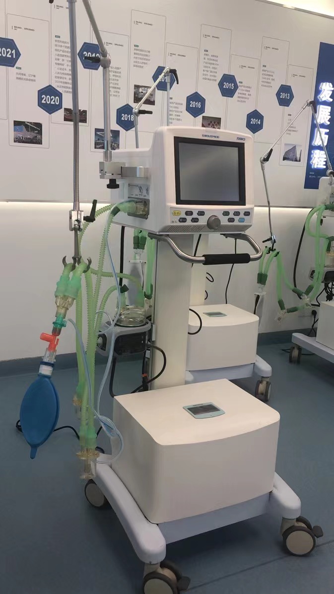 Class Iii Electric Ventilator Medical With Touch Screen Remote Alarm